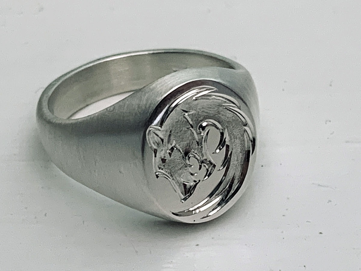 Hallmarked Sterling Silver Signet Ring – Hallmark Designers & Engravers