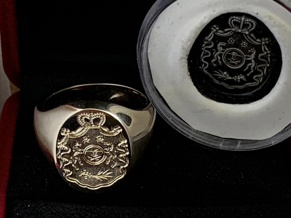 The Classic “Arabian Style” Family Seal – Hallmark Designers & Engravers