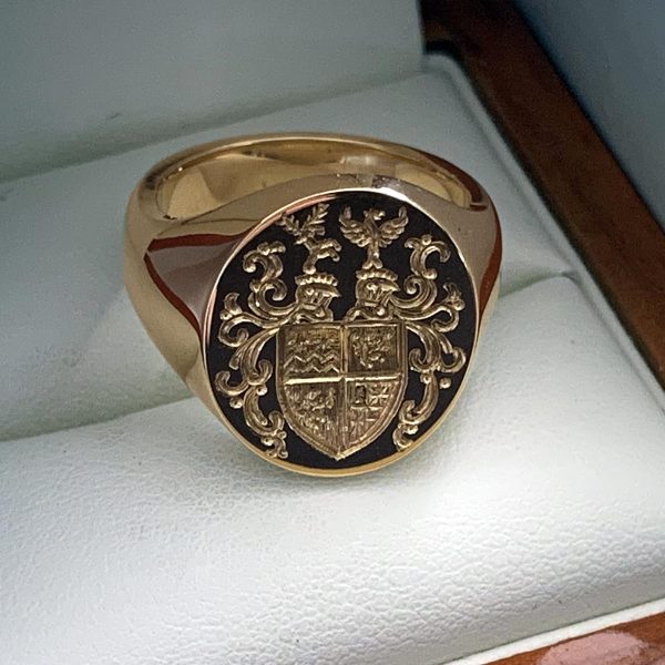 The “Centurian” Classic Signet Ring – Hallmark Designers & Engravers